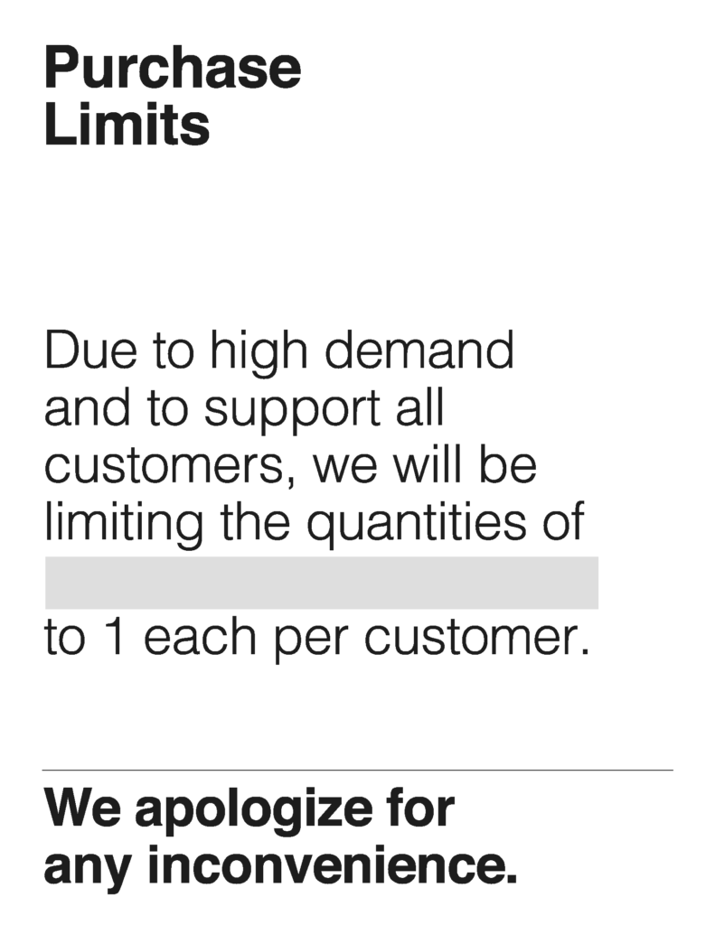 Not Feeling Well Sign